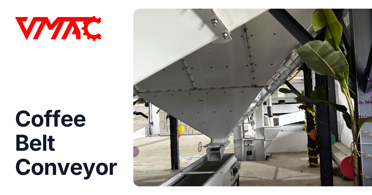 Coffee Belt Conveyor — Flat & Inclined | VMAC Industries